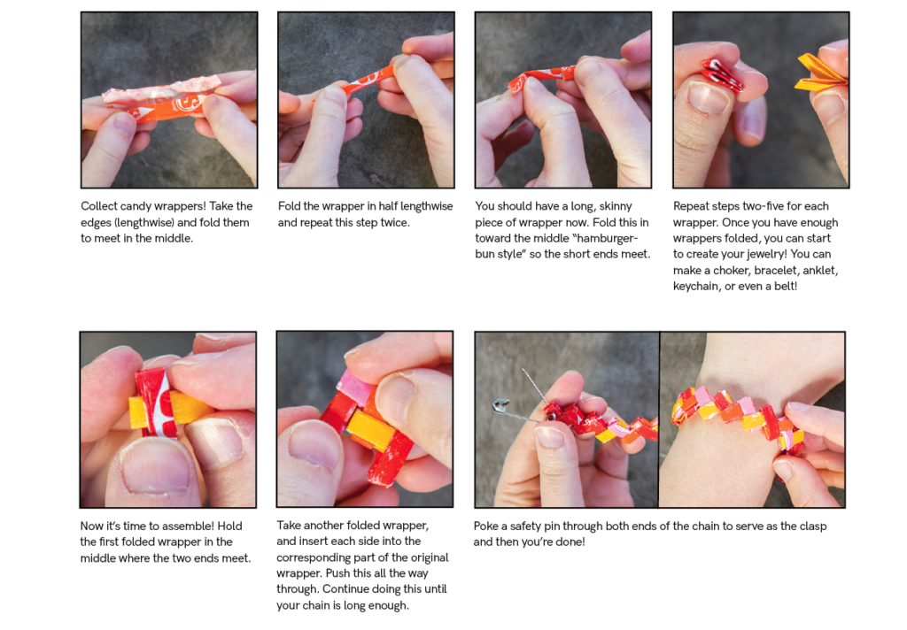 DIY: Candy Wrapper Bracelet - Black Hills Family