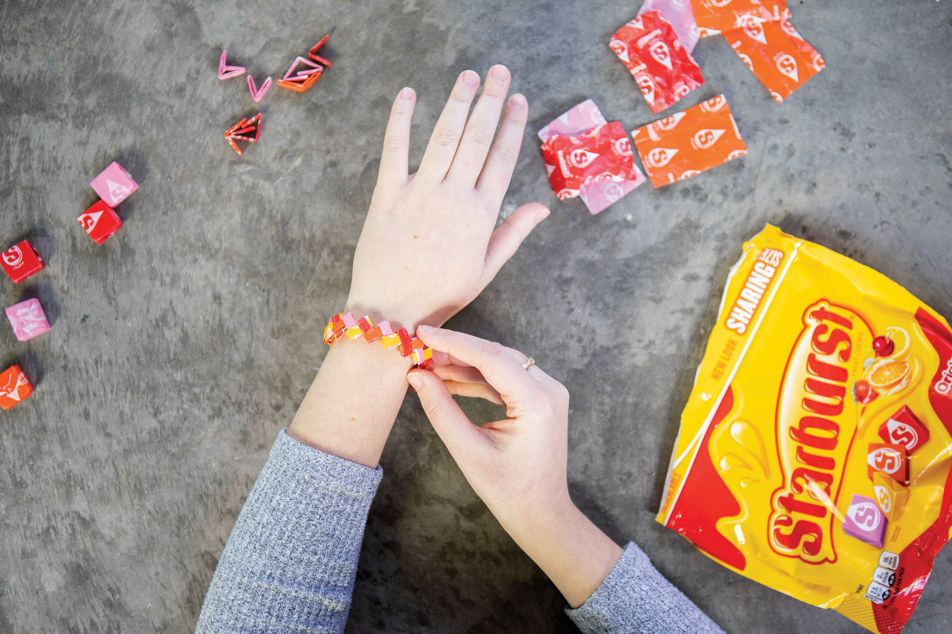 Starburst Candy Wrapper Melting Starburst Candy Tutorial