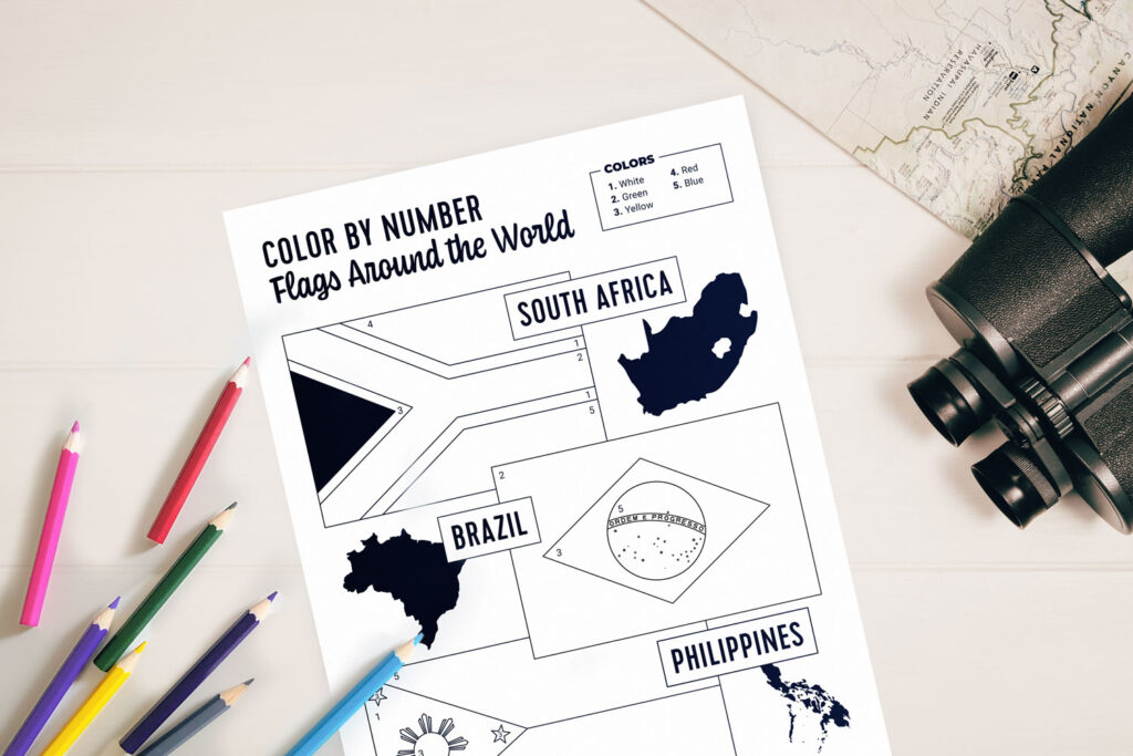 Printable Geography Worksheets & Games - Black Hills Family